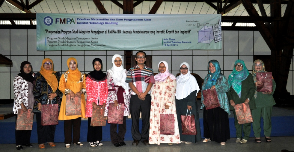 Pengenalan Program Studi Magister Pengajaran di FMIPA – ITB: “Menuju ...