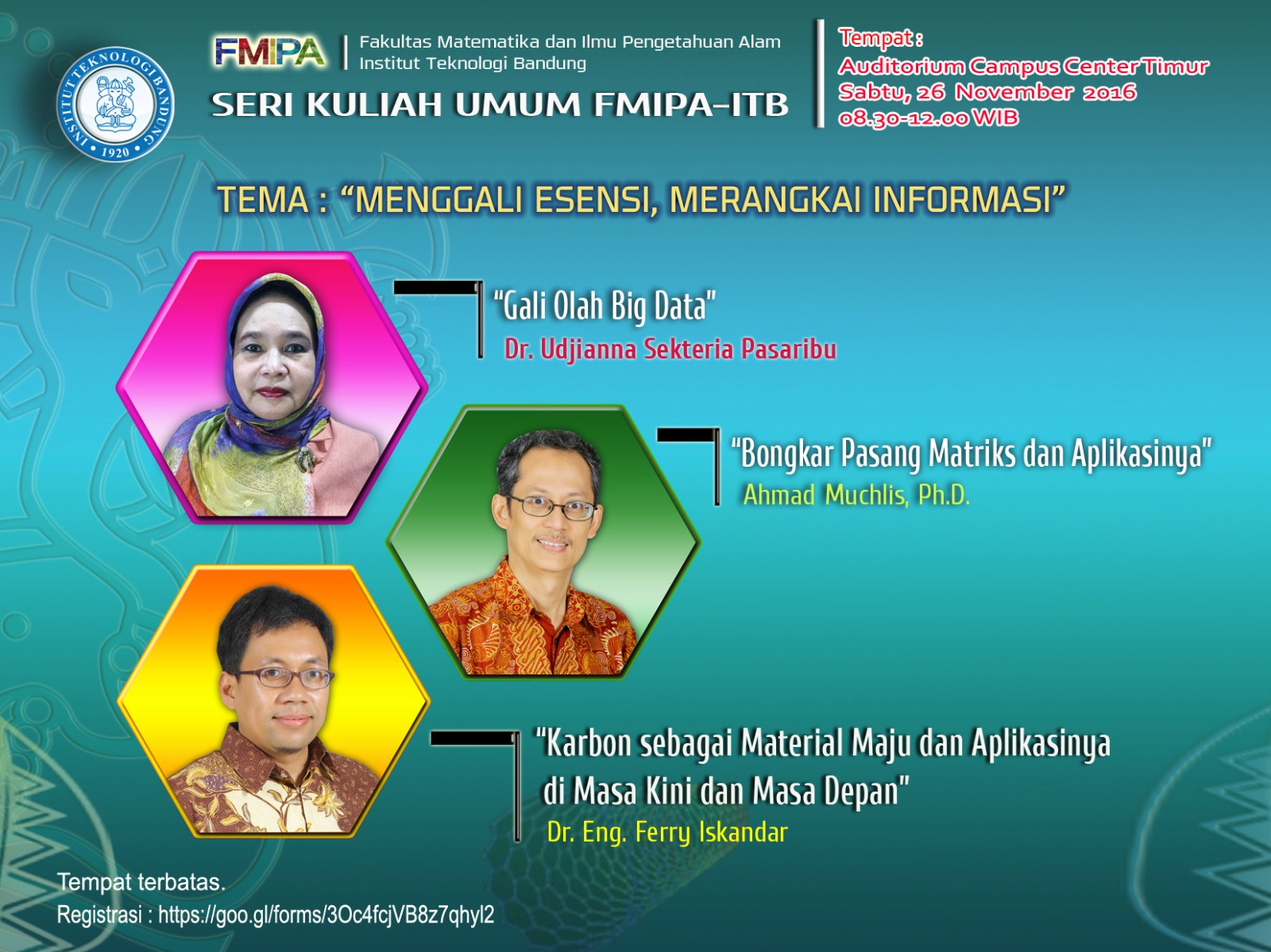 Menggali Esensi, Merangkai Informasi – FMIPA ITB