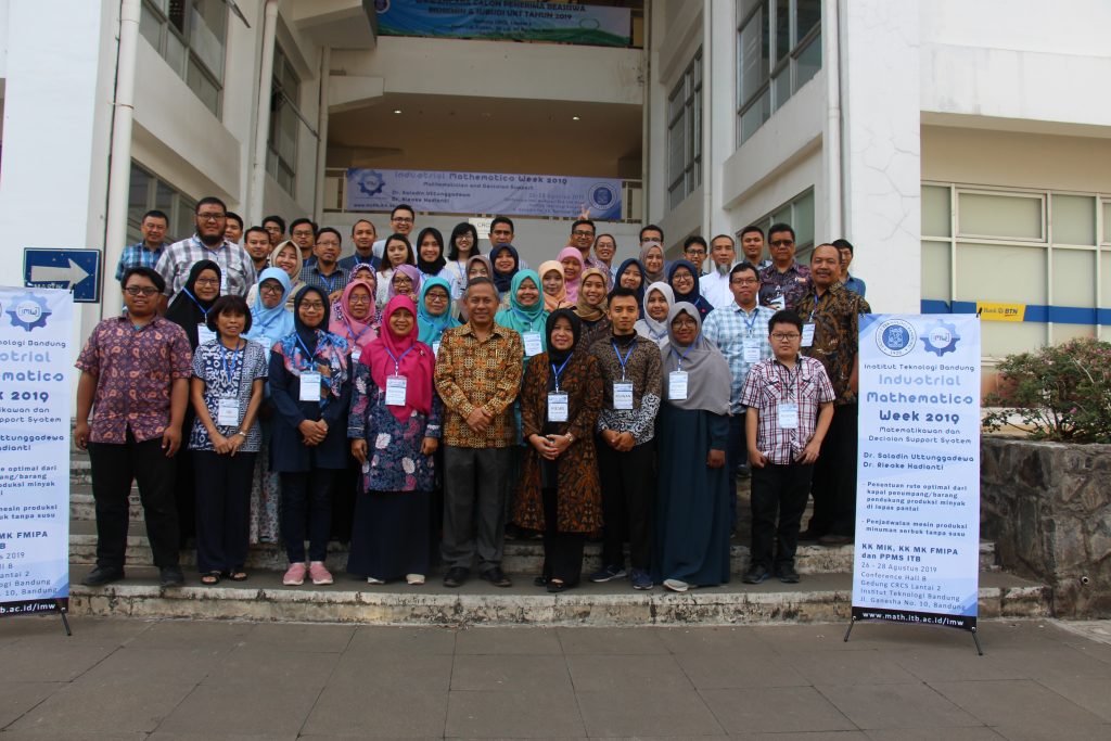 Desision Support System pada Industrial Mathematics Week 2019 – FMIPA ITB