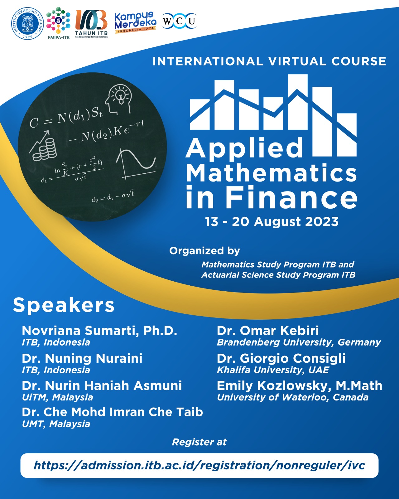 International Virtual Course 2023 – FMIPA ITB