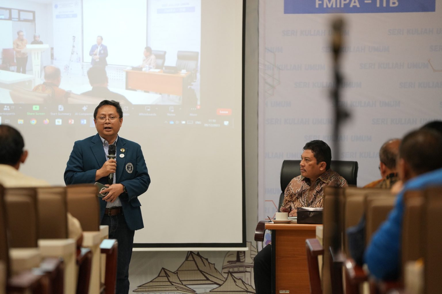 Kuliah Umum “Mengenal Lebih Dekat Jaminan Kesehatan Nasional (JKN) di Indonesia” – FMIPA ITB