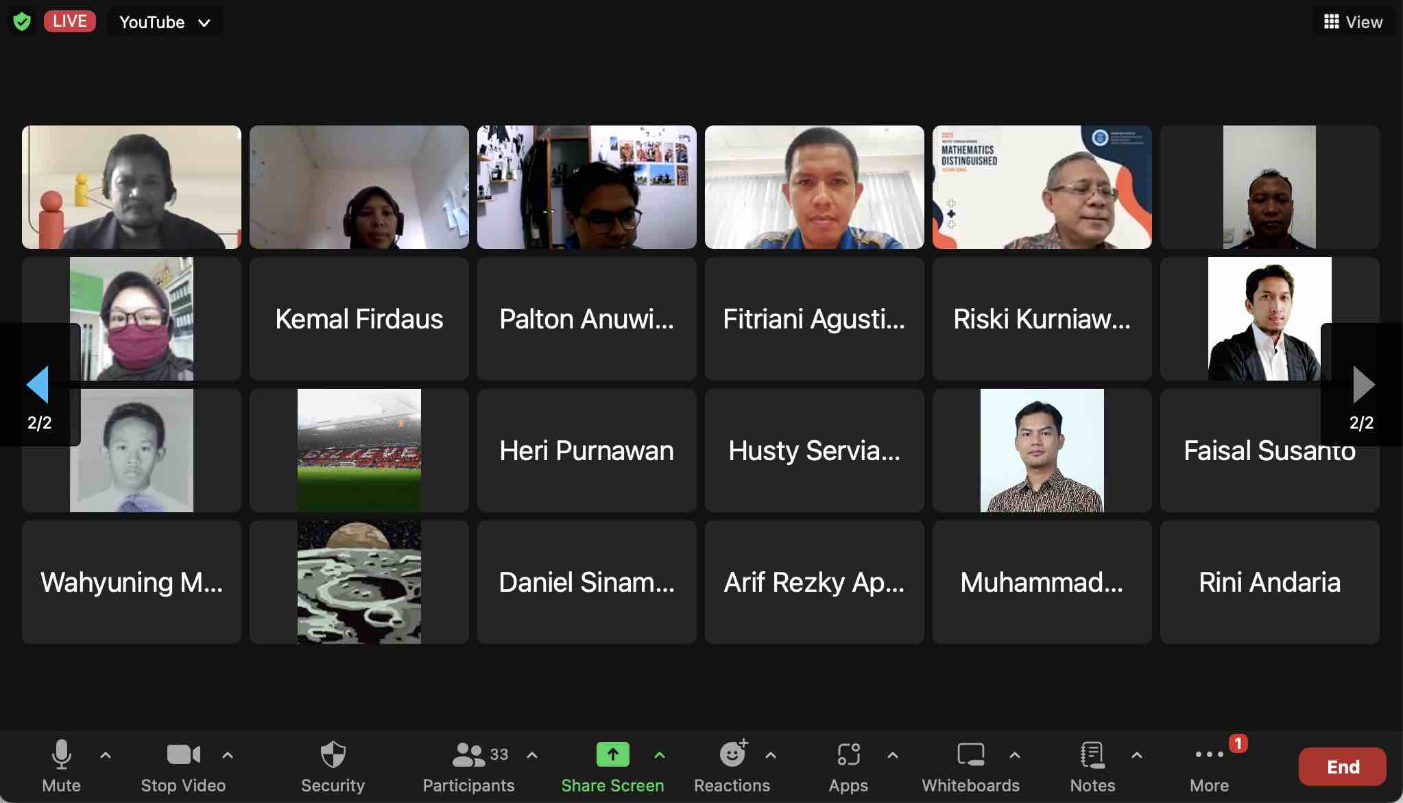 Profesor Senjo Shimizu bicara tentang Persamaan Navier Stokes di MDLS FMIPA ITB – FMIPA ITB